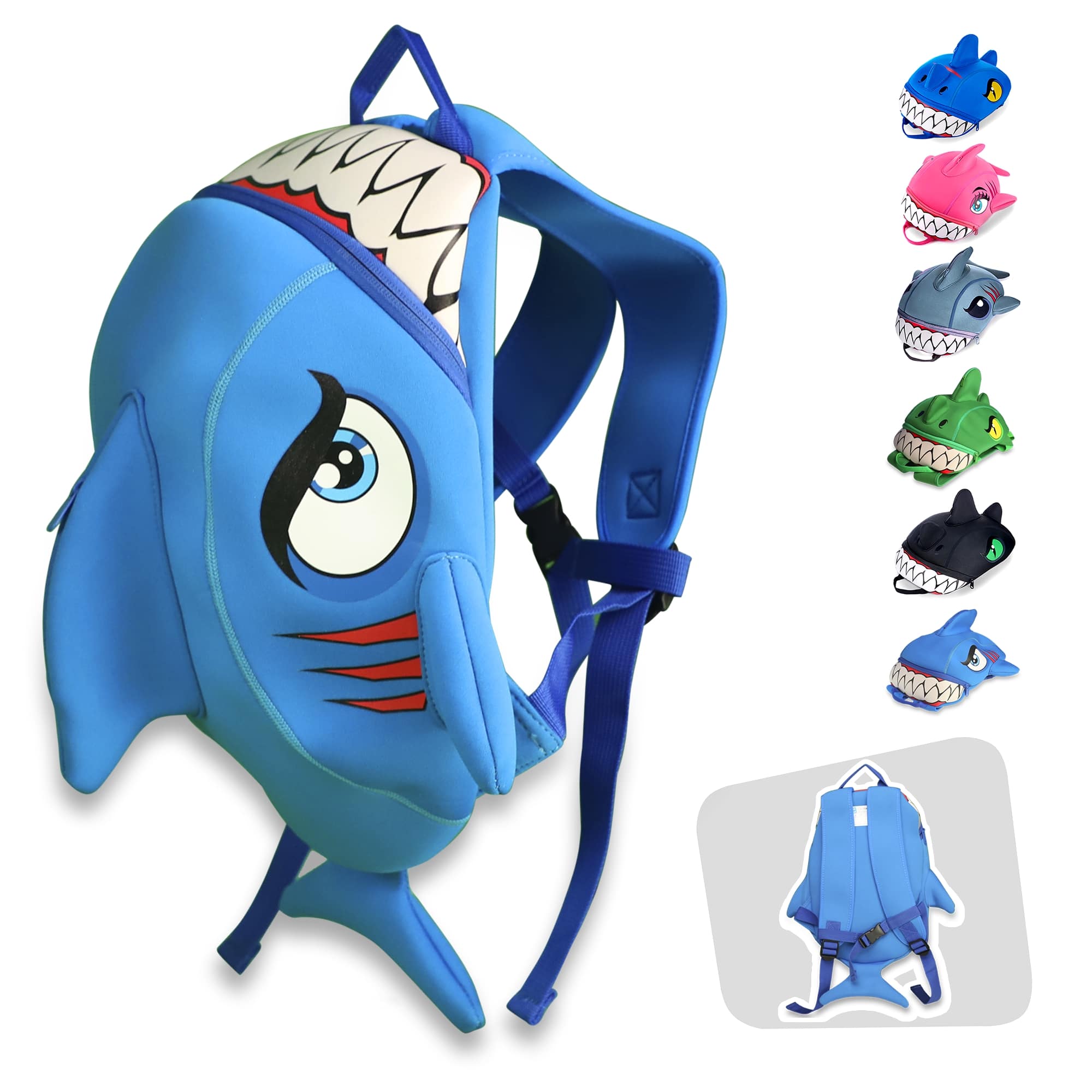 Crazy Safety shark backpack – fun and safe backpack for kids