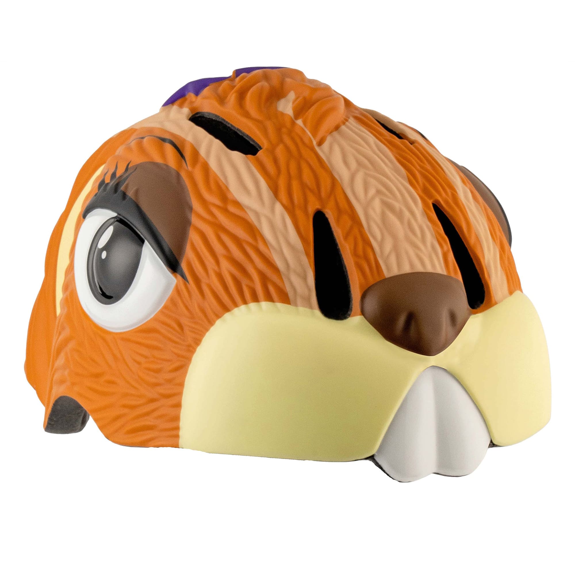 Fun and safe brown squirrel bike helmet for kids – Crazy Safety